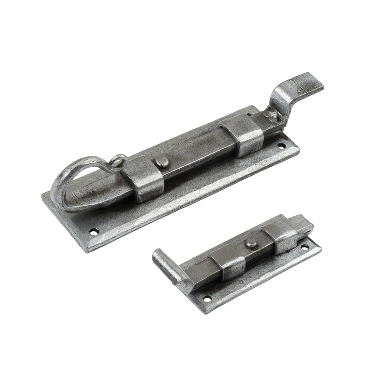 Pewter Door Bolts | Rustic Security Hardware