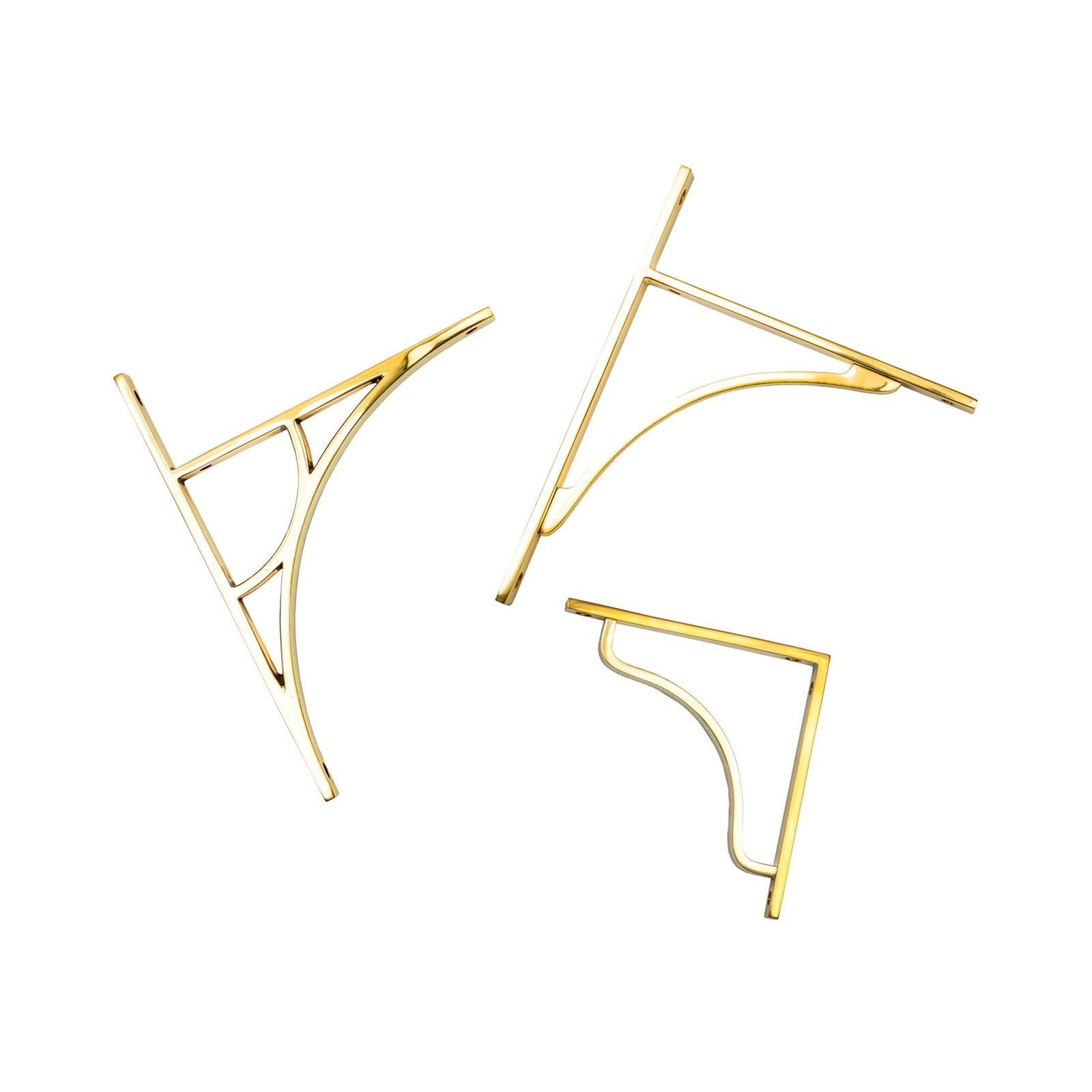 Brass Shelf Brackets – Suffolk Latch Company