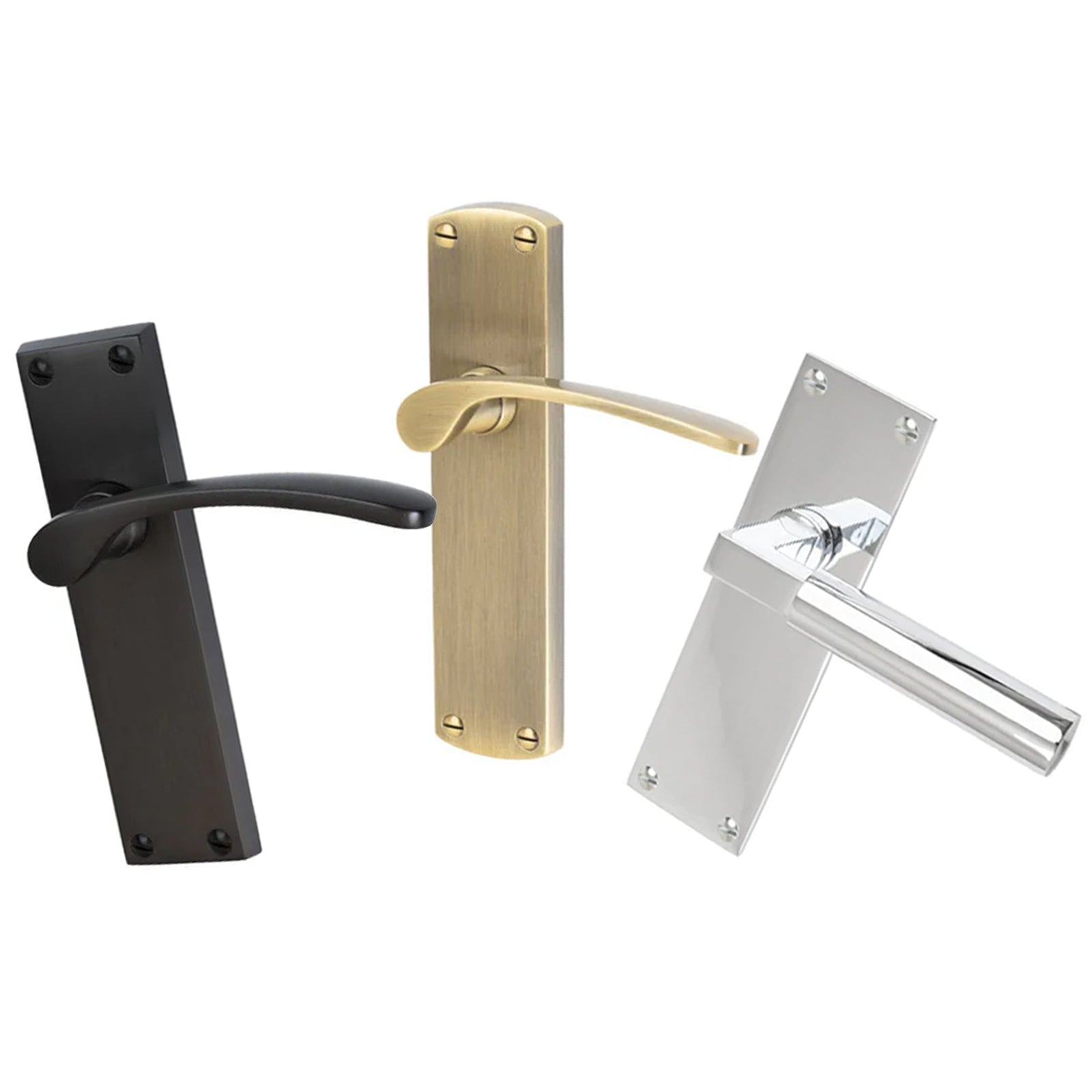 Door Handles On Backplate | Suffolk Latch Company