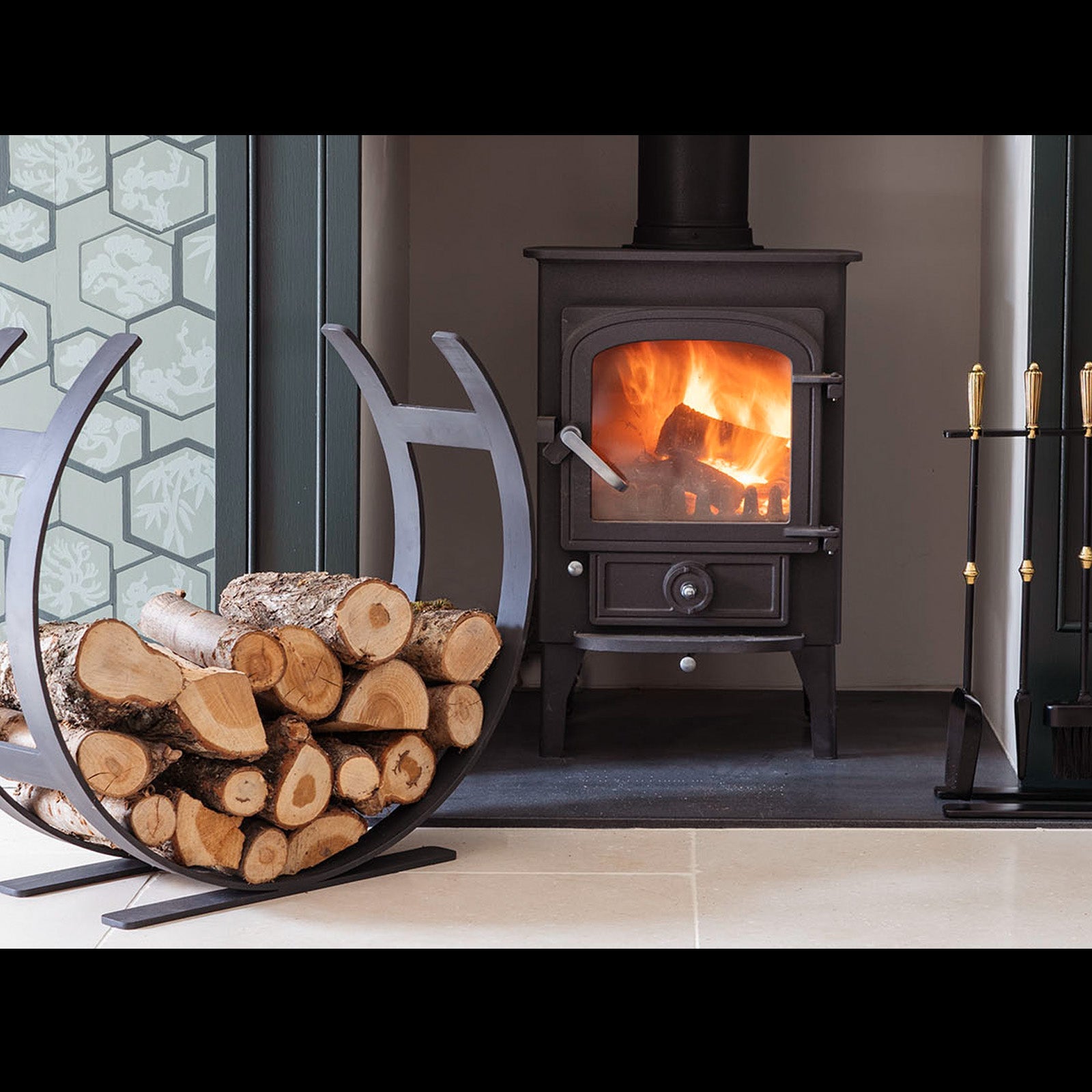 Log Holders | Hand Forged Fireside Accessories