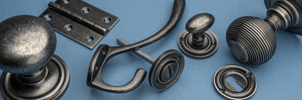 Old English Distressed Silver Collection | Matching Door Hardware