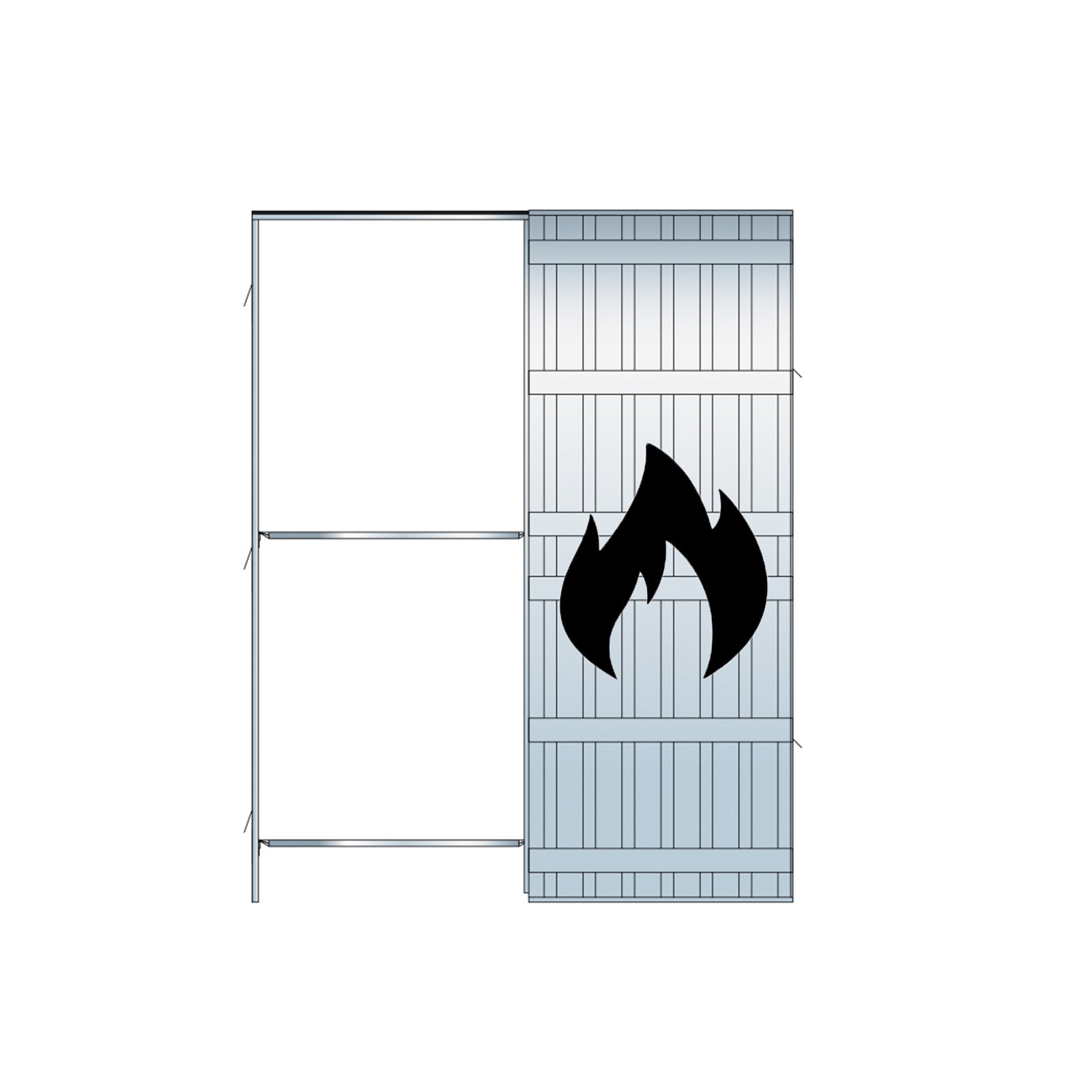 Sliding Fire Doors | Scrigno Pocket Systems