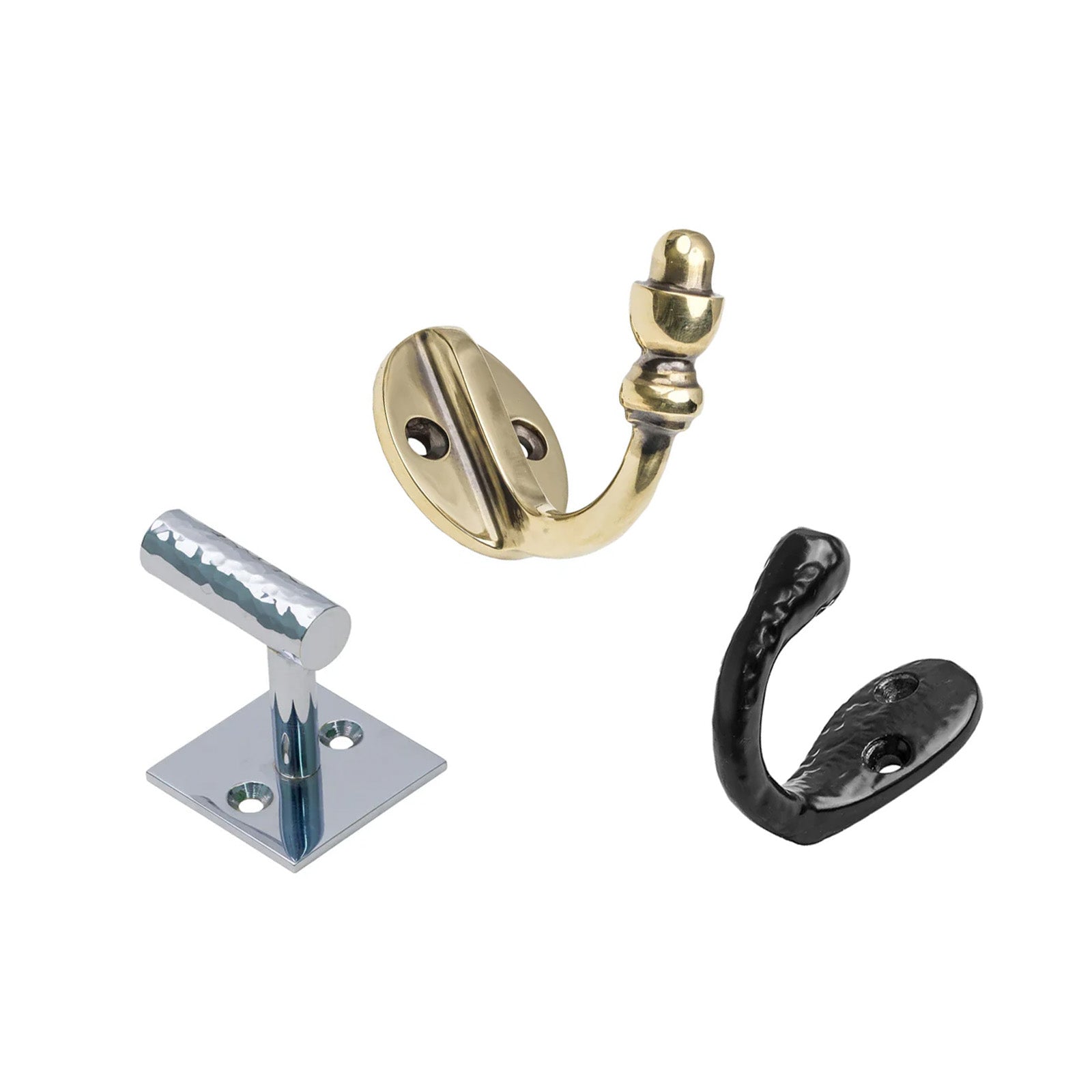 Single Hooks | Wall, Door & Robe Hooks