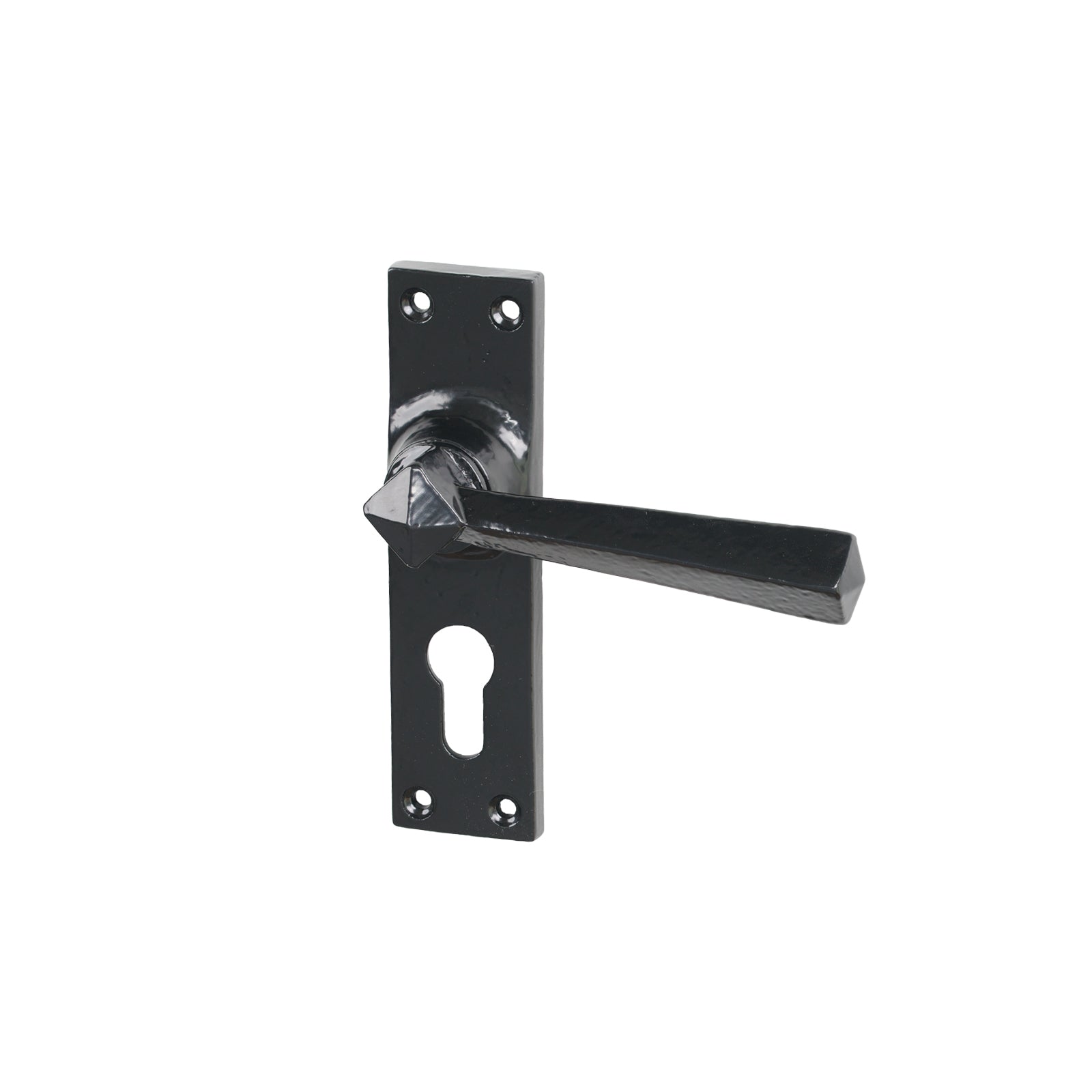 Straight Lever Euro Lock Handles | 5 Finishes | Suffolk Latch Company
