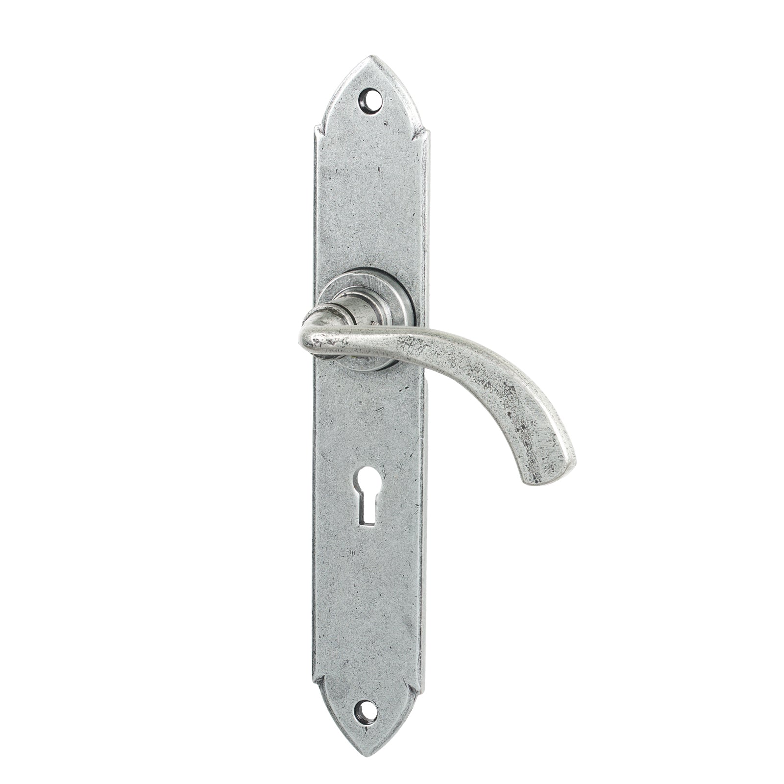 Black Gothic Curved Sprung Lever Handles | 3 Styles | Suffolk Latch Company