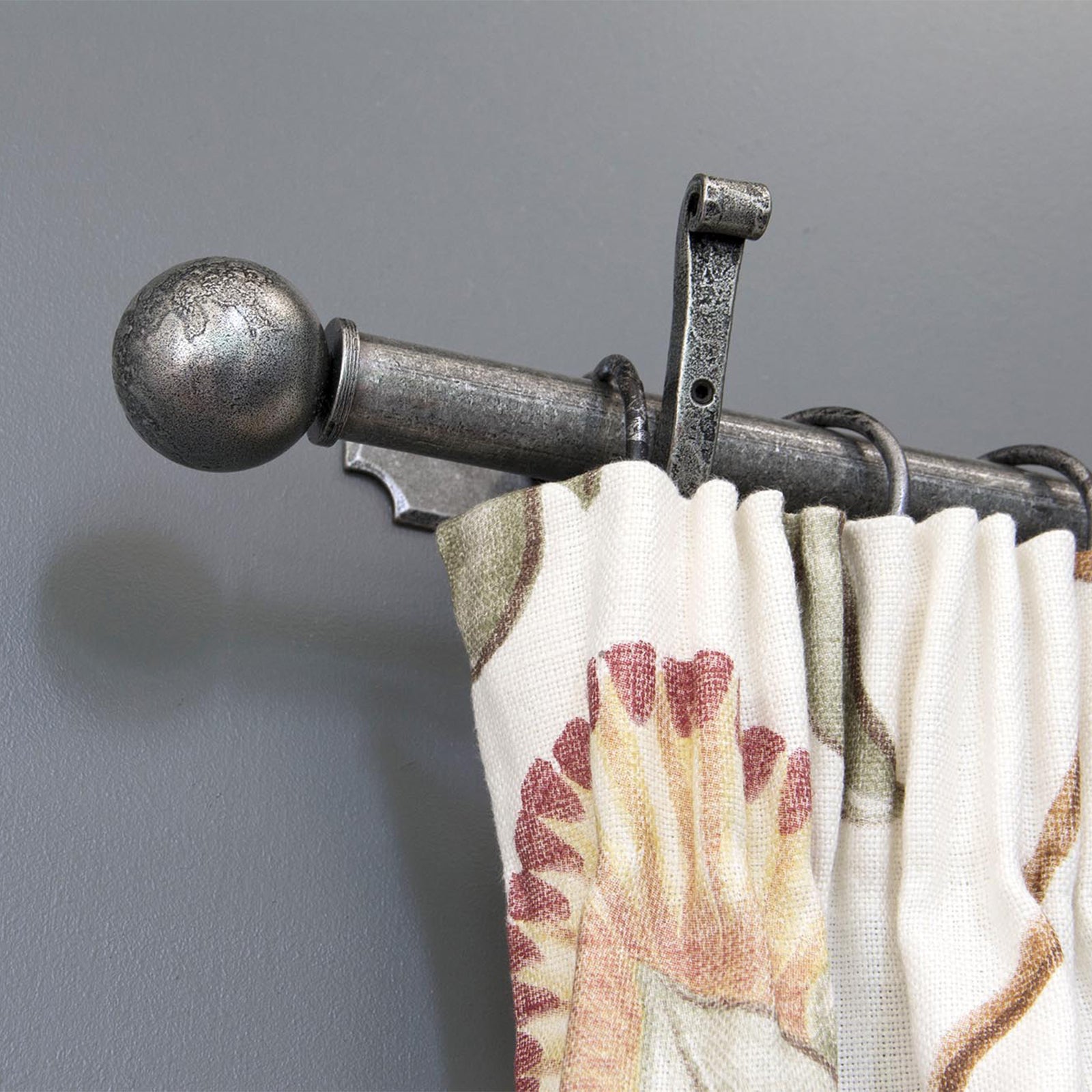 Ball Curtain Finial | Pair| 3 Finishes | Suffolk Latch Company