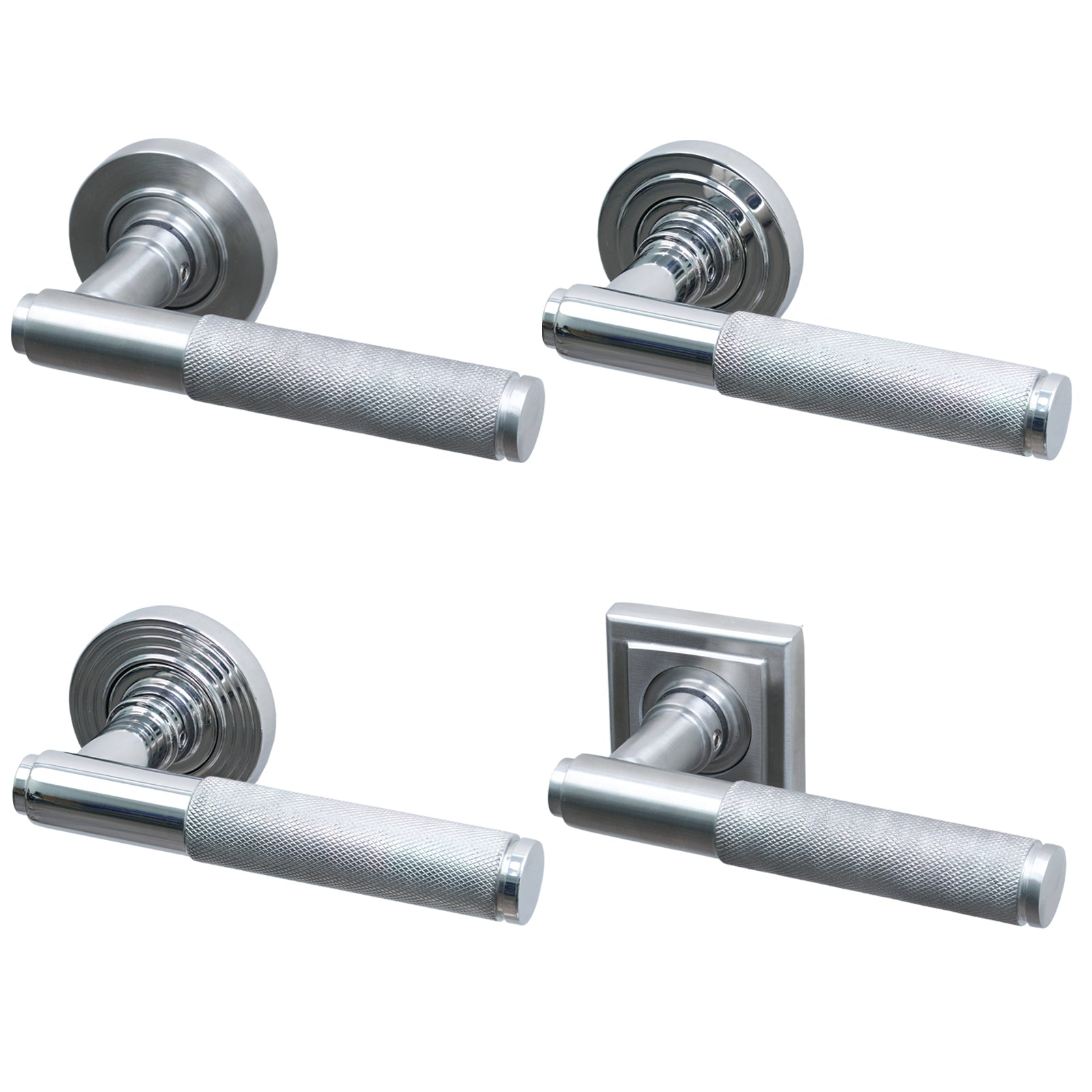 Brompton Lever On Rose Handles | From The Anvil | Suffolk Latch Company