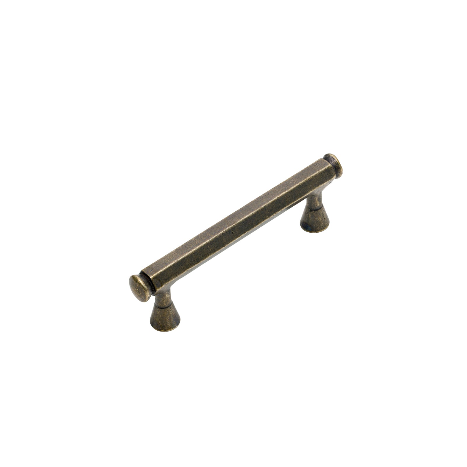 Bronze Hexagon Cabinet Pull Handle | Dark & White Bronze Hardware