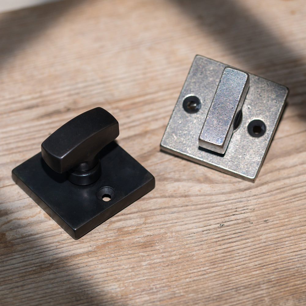 Bronze Square Thumbturn | Dark & White Bronze Door Hardware