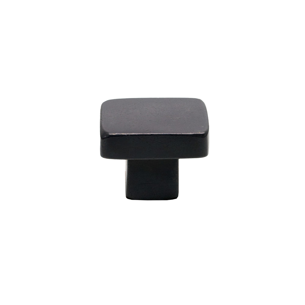 Bronze Square Cabinet Knob | Dark & White Bronze Cabinet Hardware