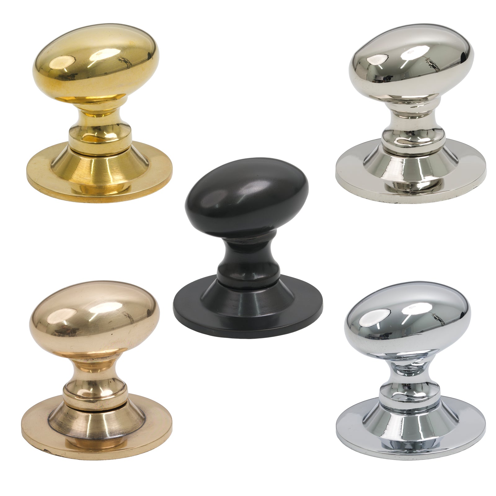 Oval Cabinet Knob | 6 Finishes | Suffolk Latch Company