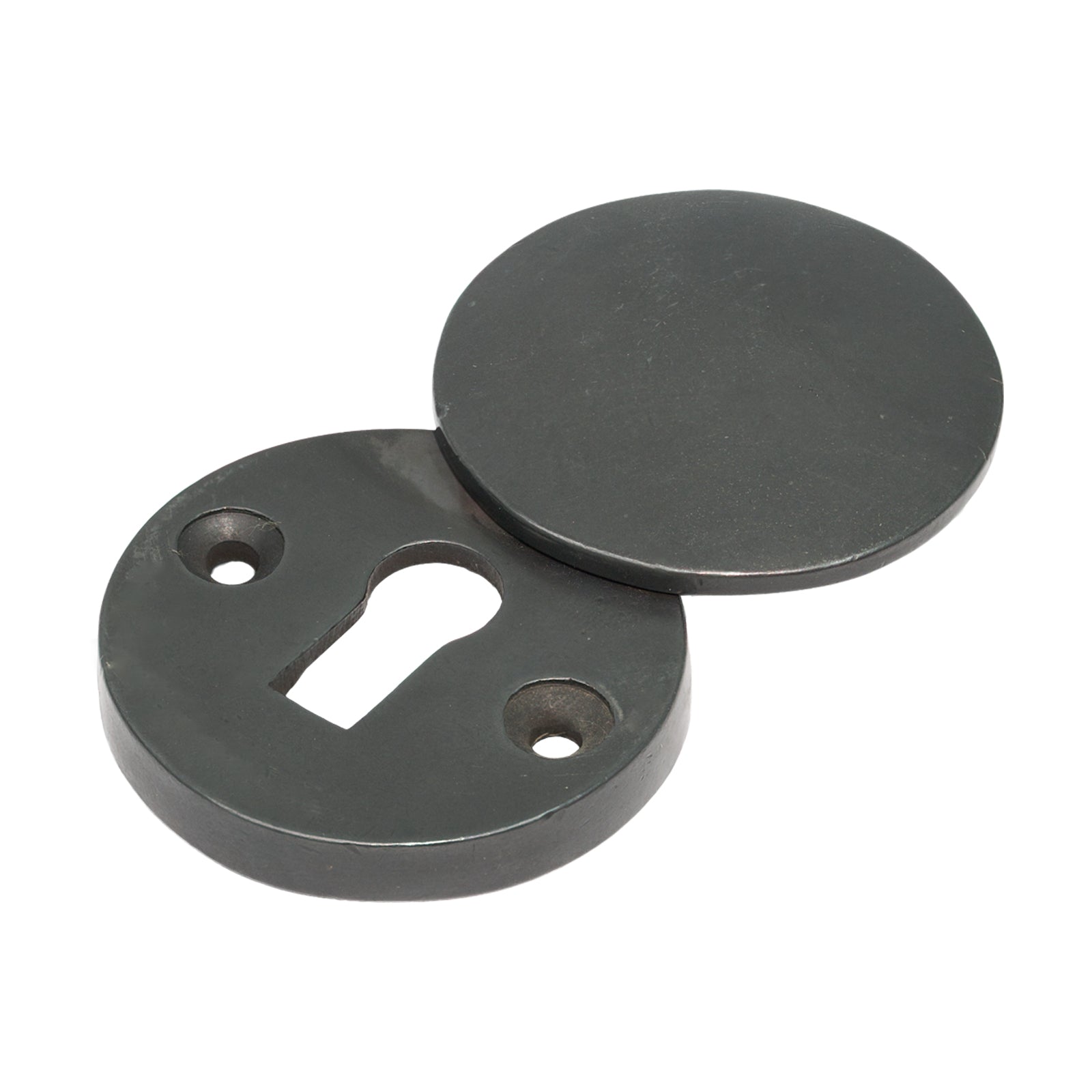 Bronze Covered Escutcheon | Dark & White Bronze Hardware