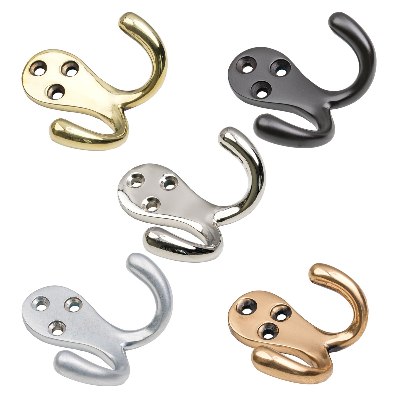 Celtic Double Robe Hook | 9 Finishes | Suffolk Latch Company