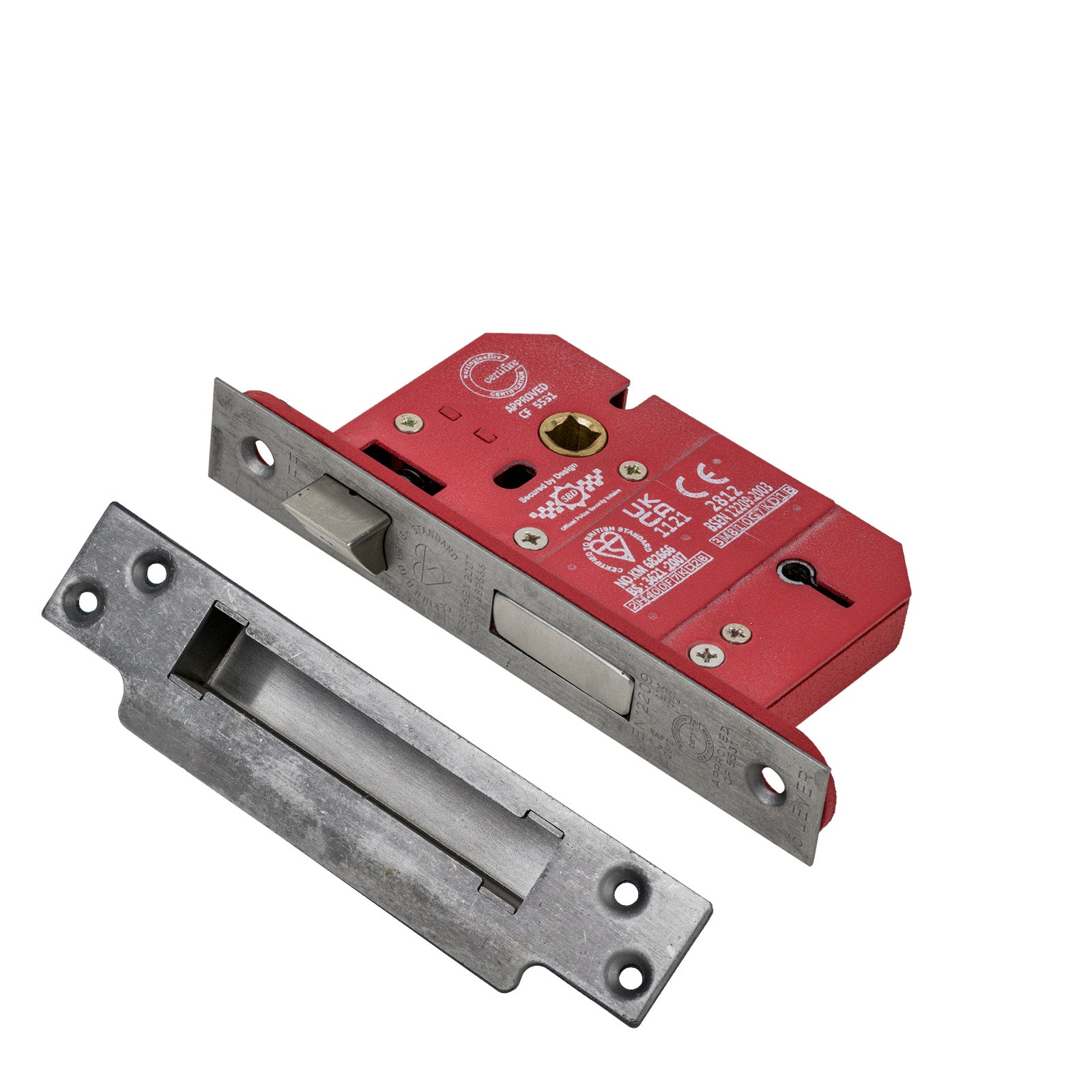 2.5-Inch 5-Lever Mortice Lock | 12 Finishes | Suffolk Latch Company