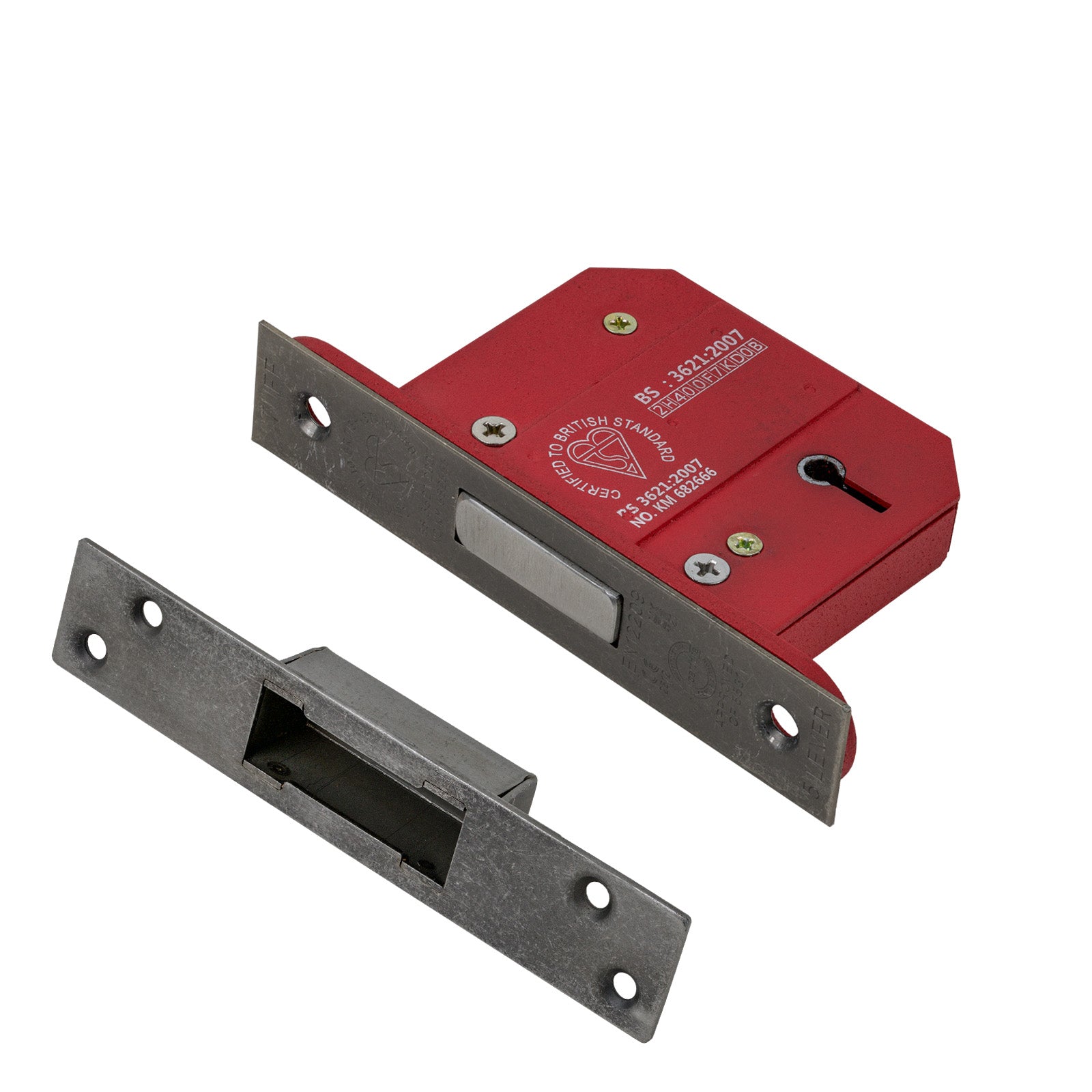 2.5-Inch 5-Lever Deadlock | 12 Finishes | Suffolk Latch Company