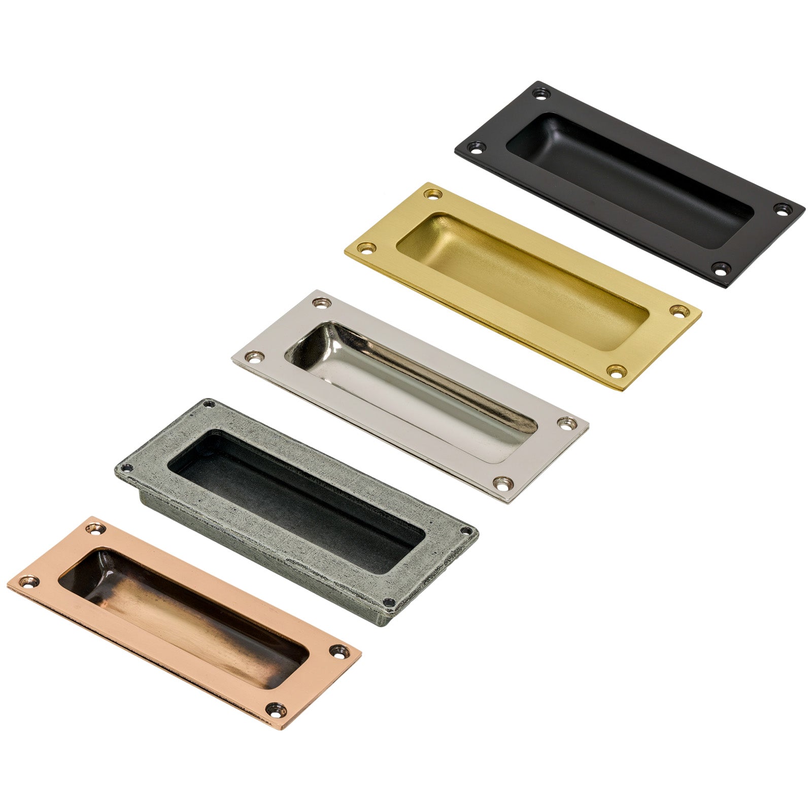 Flush Pull Handle| 9 Finishes | Suffolk Latch Company