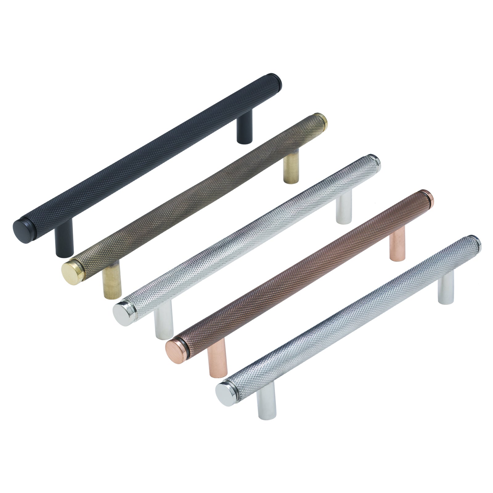 Full Brompton Pull Handle | Industrial Knurled Design