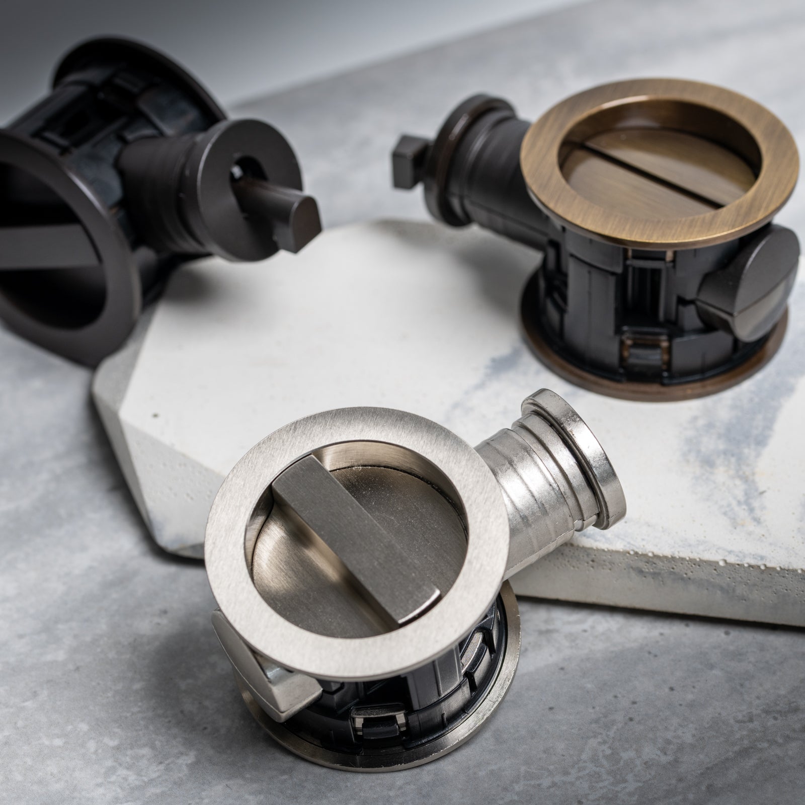 Round Privacy Turn & Release | Pocket Doors | Suffolk Latch Company