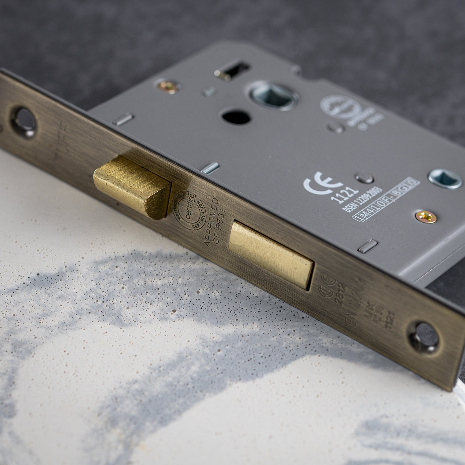 3-Inch Bathroom Sash Lock | 12 Finishes | Suffolk Latch Company