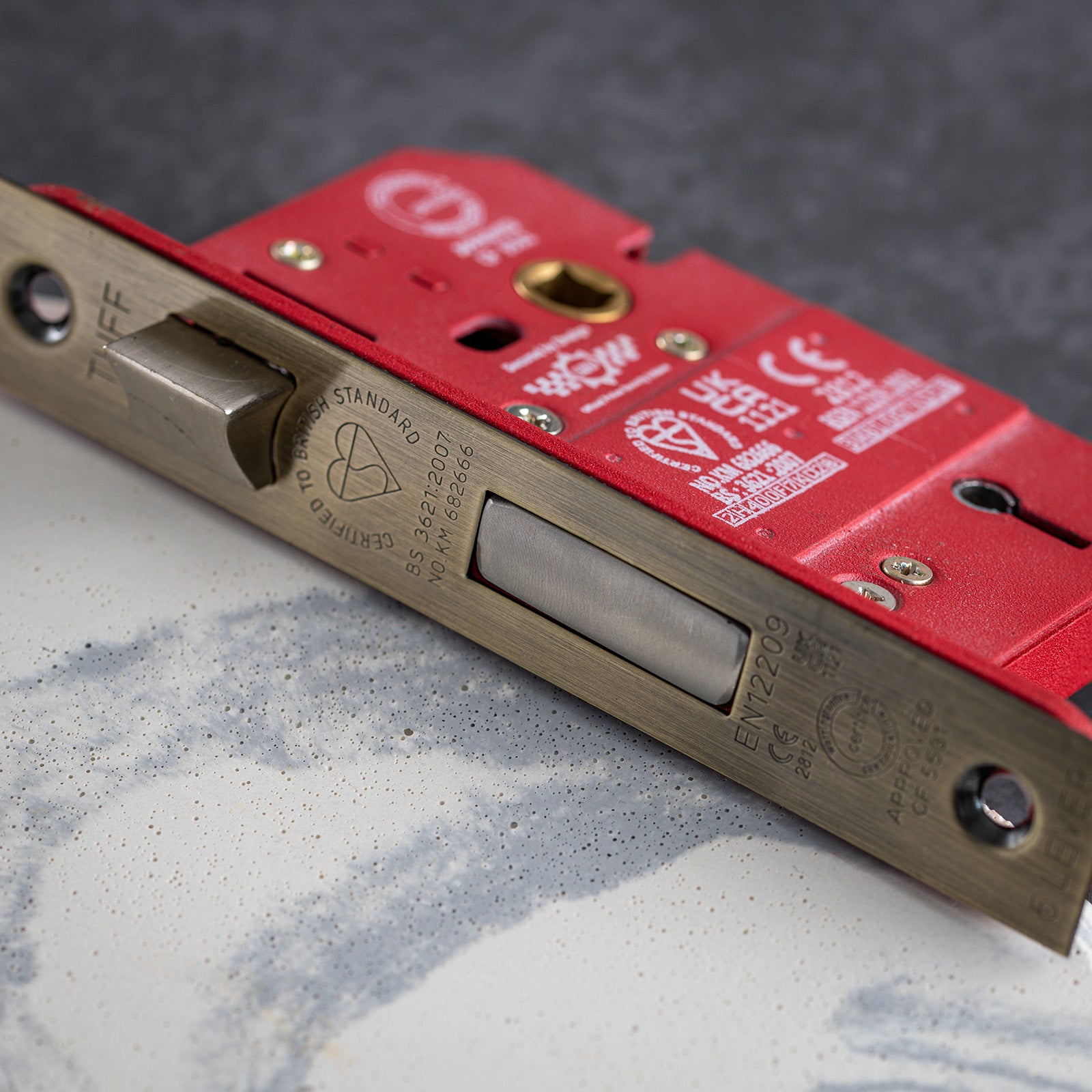 2.5-Inch 5-Lever Mortice Lock | 12 Finishes | Suffolk Latch Company