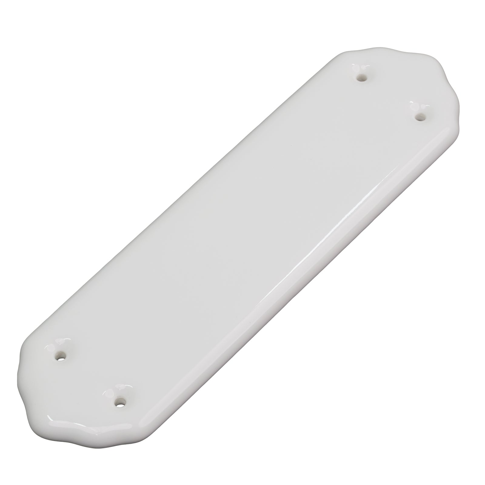 Ceramic Finger Plate | Vintage Door Protection