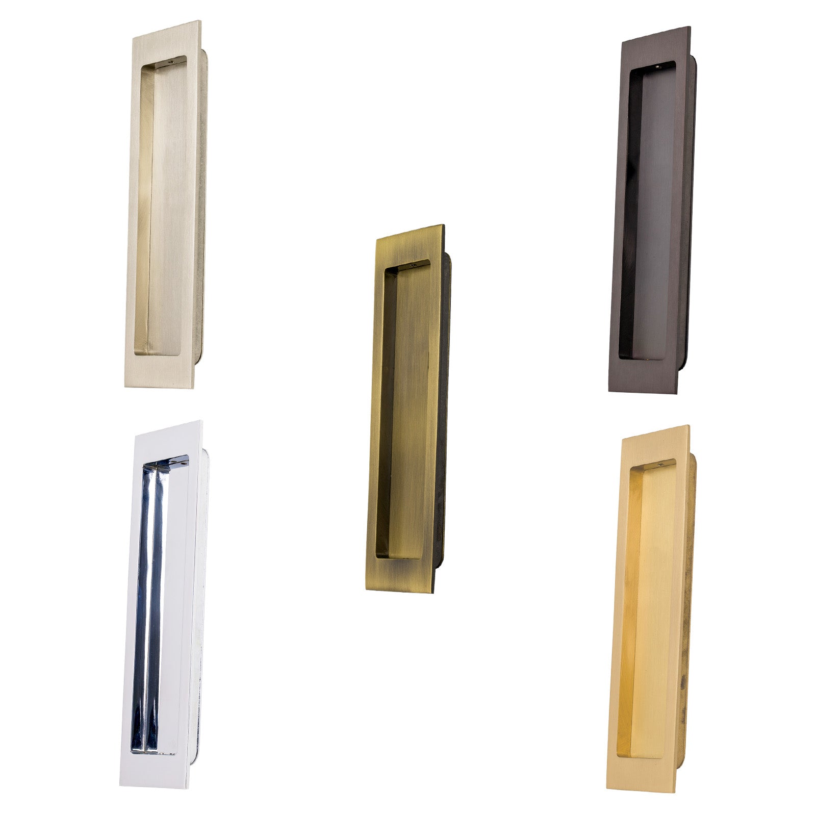 Rectangular Flush Pull | Pocket Door Furniture | Suffolk Latch Company