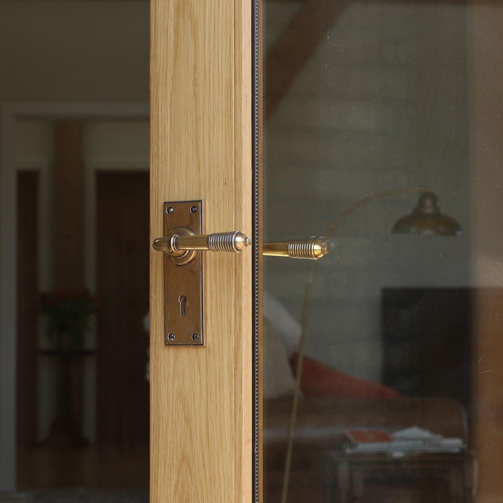Reeded Lever Lock Handles | 5 Finishes | Suffolk Latch Company