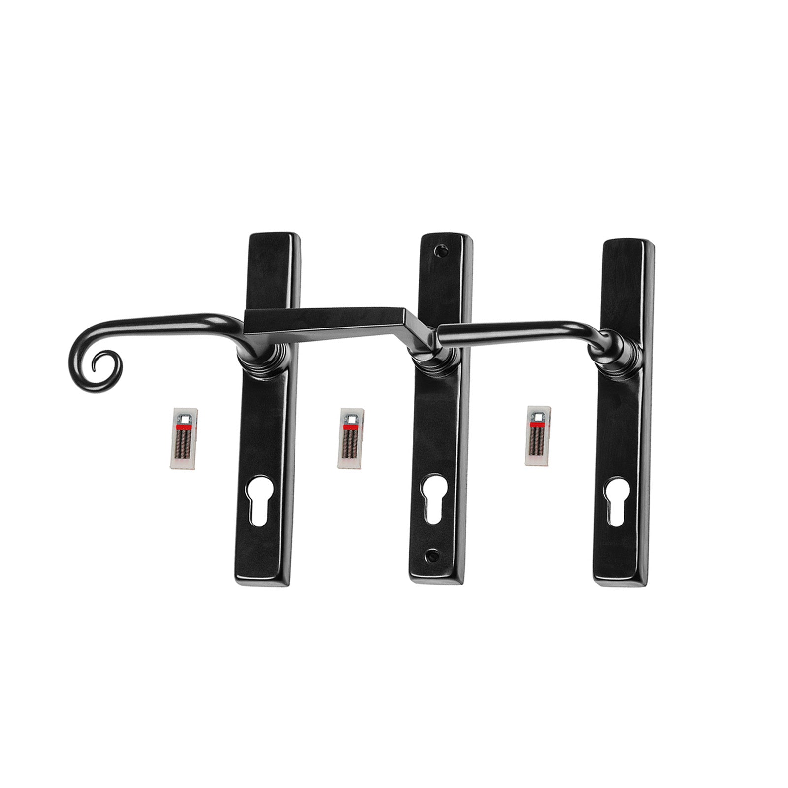 Multipoint Sprung Door Handles With Armor-Coat | Lever Handles