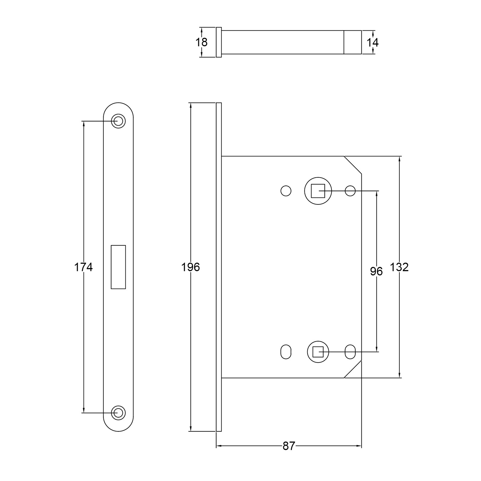 Magnetic Sashlock | Bathroom Lock | Suffolk Latch Company