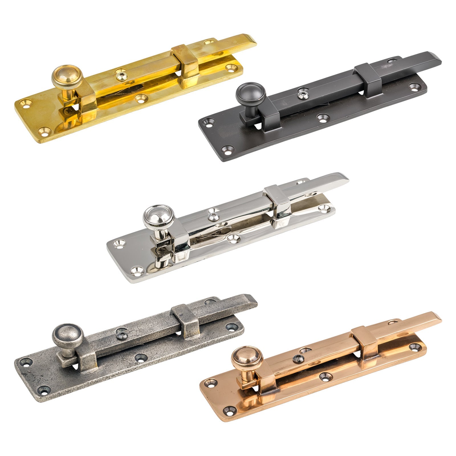 Universal Bolt | 4 or 6 Inch | 13 Finishes | Suffolk Latch Company