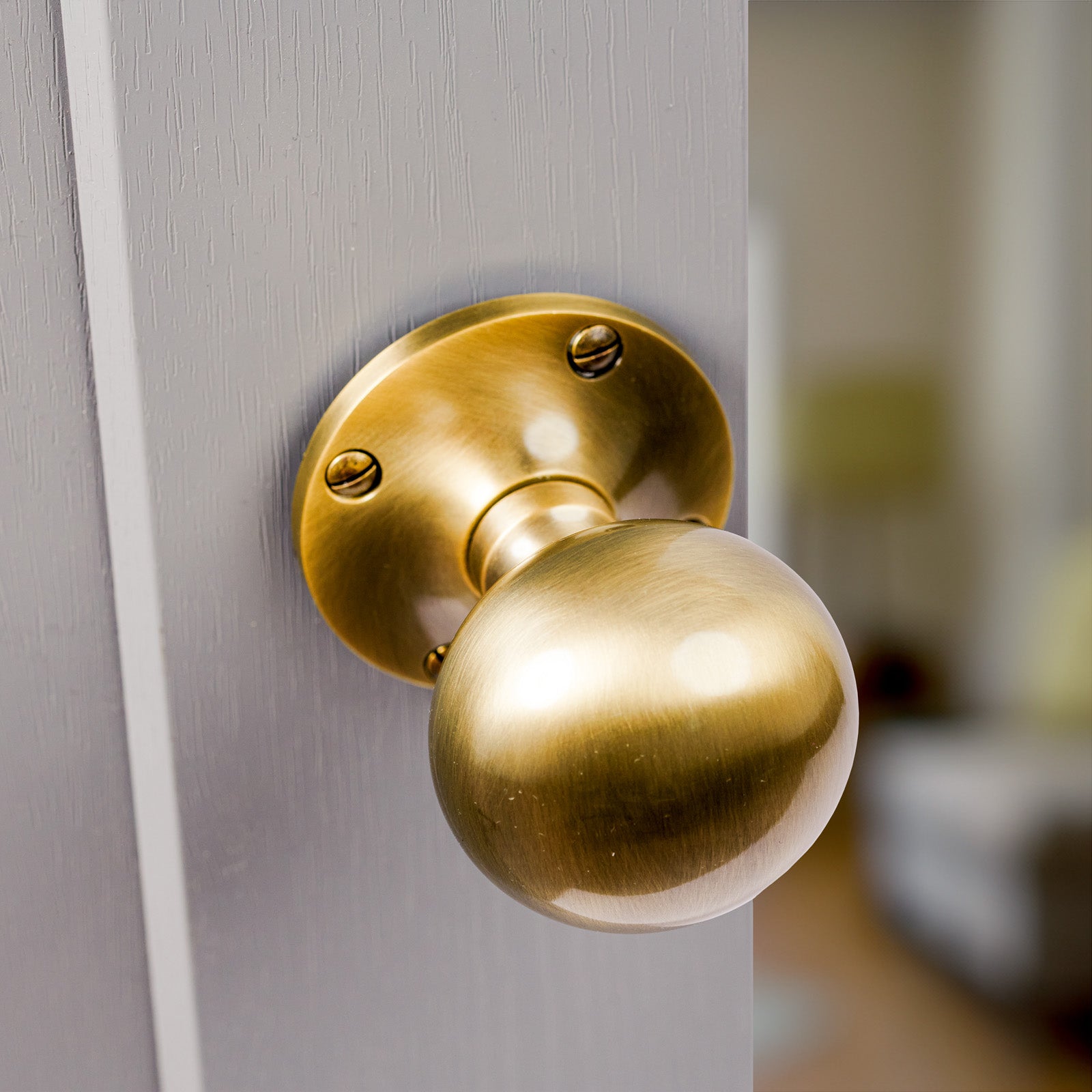 Brass Westminster Door Knob | 5 Finishes | Suffolk Latch Company