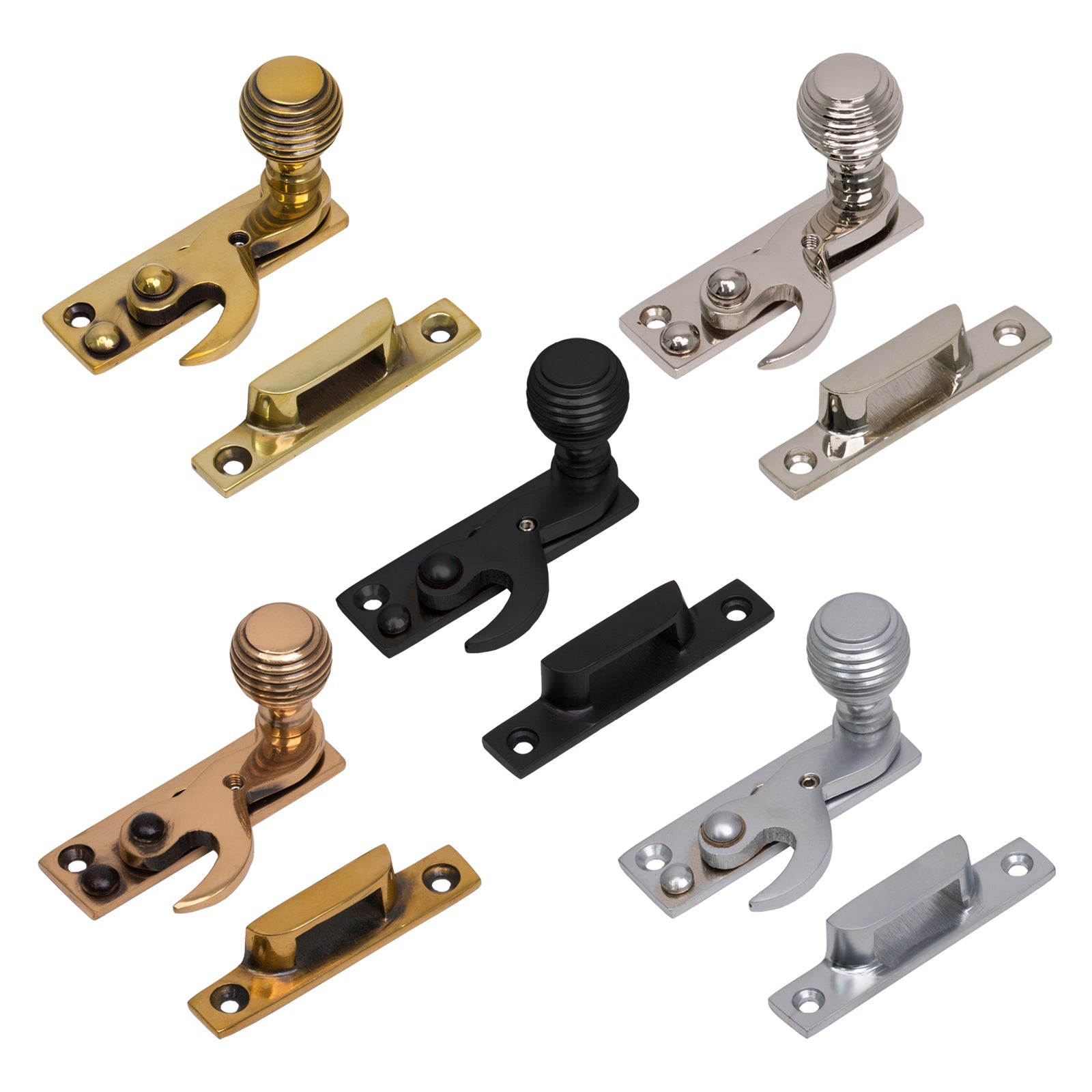 Beehive Sash Window Hook Fastener | 7 Finishes | Suffolk Latch Company