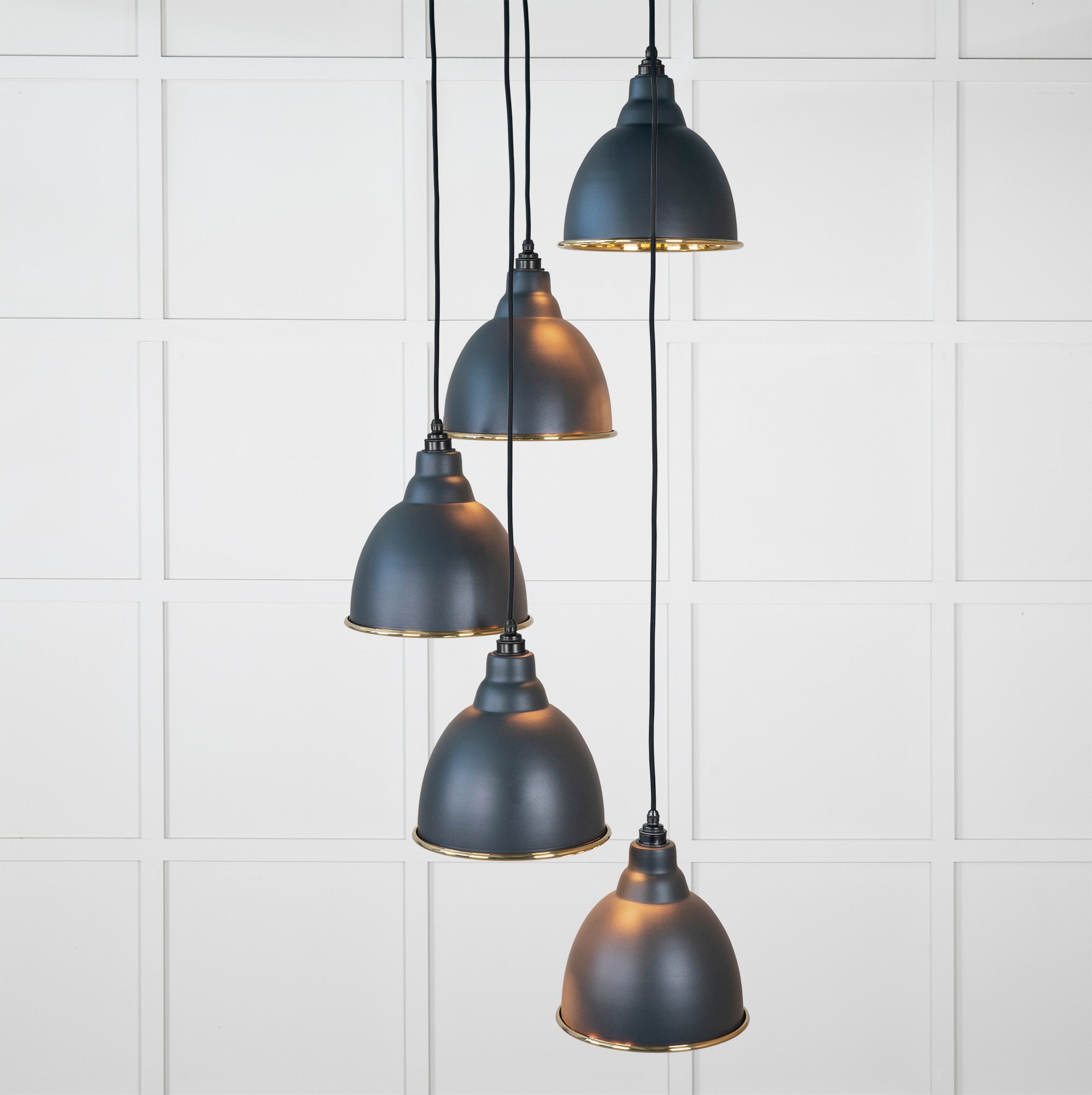 Brindley Cluster Light | Soot | 6 Finishes | Suffolk Latch Company