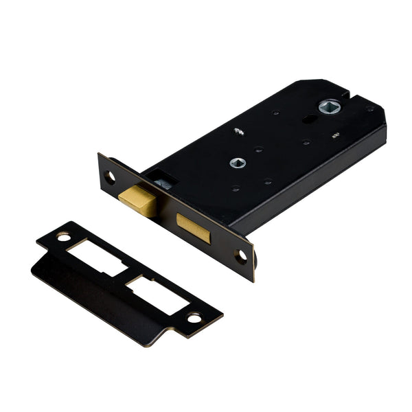 Lock And Lock Polished Brass 5" 3 Lever Horizontal Latch - Broadleaf ...