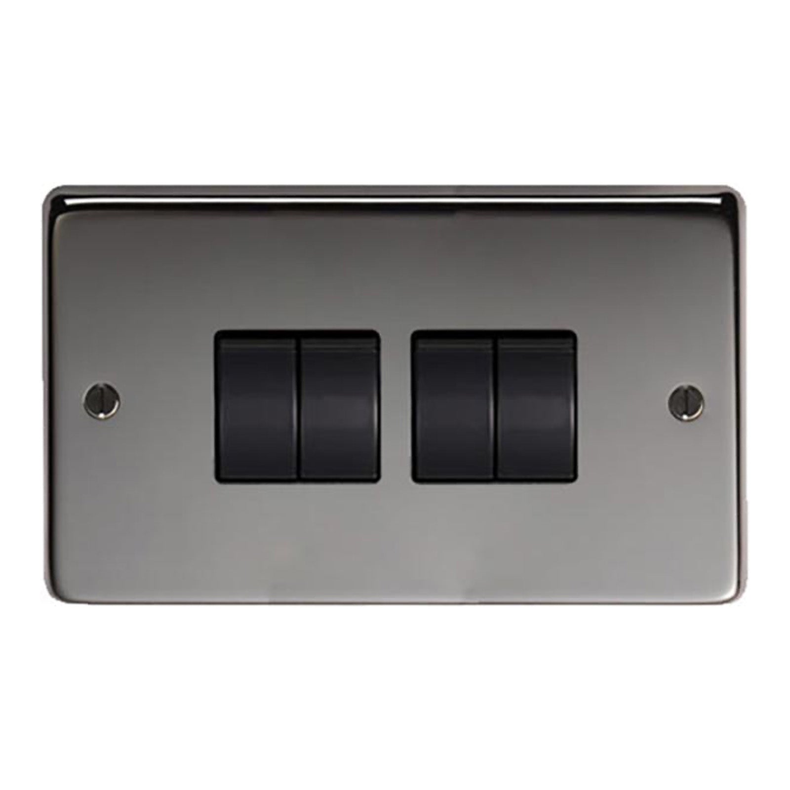 Quad 10 Amp Switch | 3 Finishes | Suffolk Latch Company