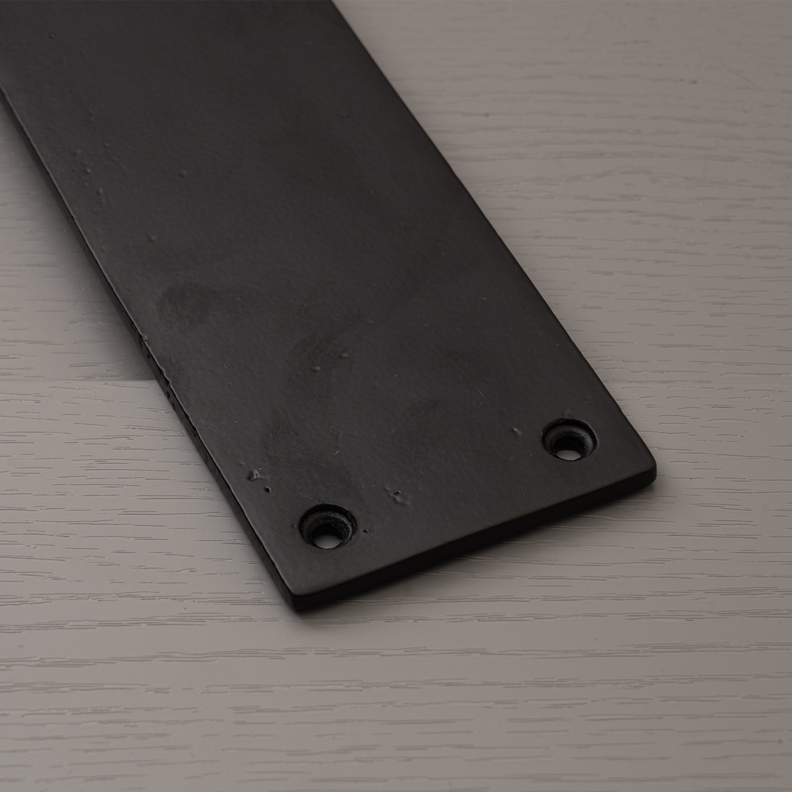 Finger Plate | Black Cast iron | Push Plate
