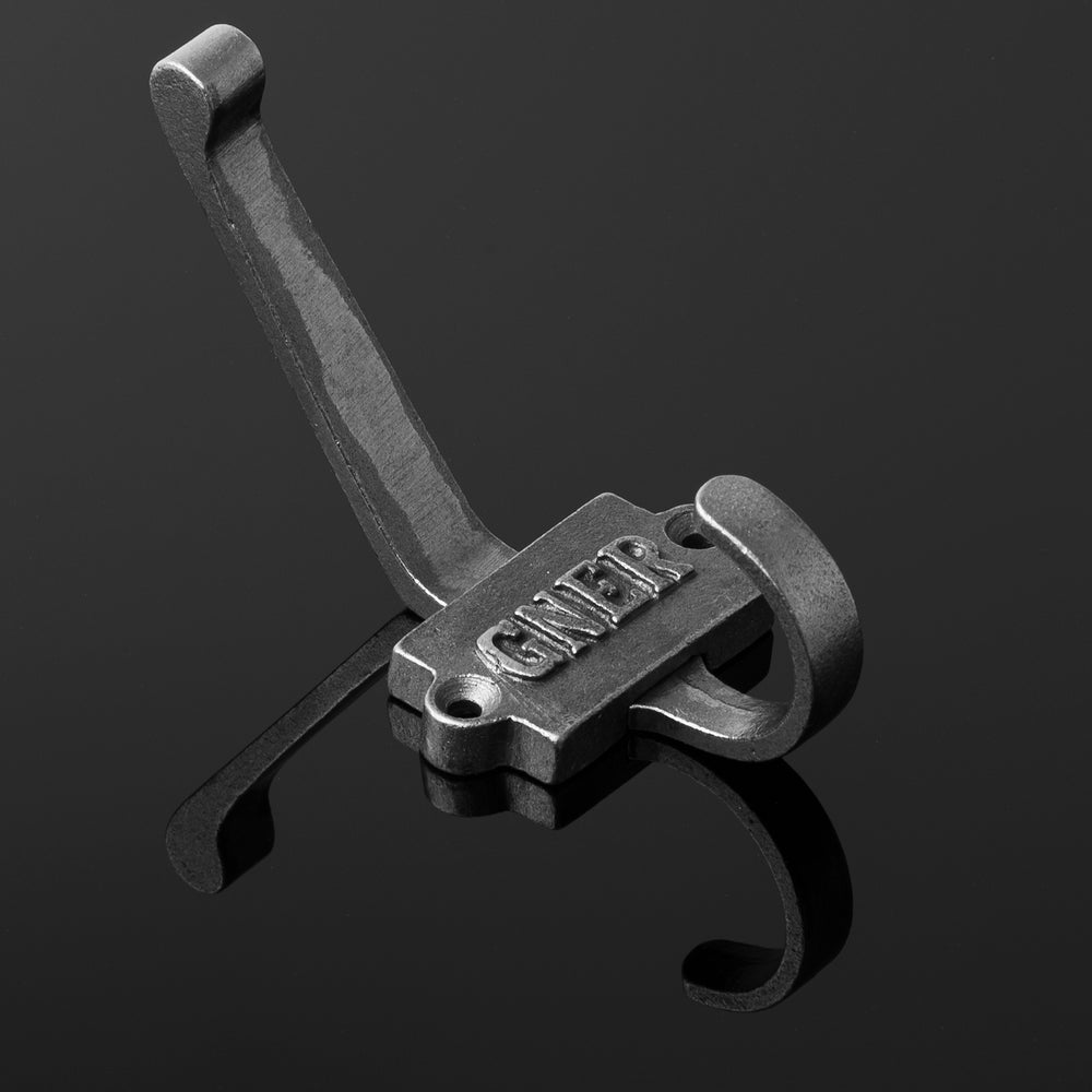 Cast Iron Coat Hooks | GNER Logo | Vintage Hooks