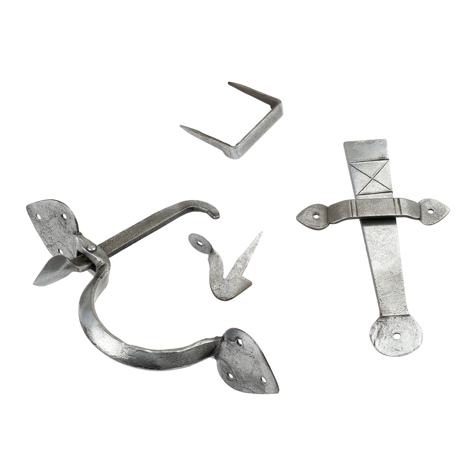 Gothic Latch Pewter | Hand Forged | Traditional Thumb Latch