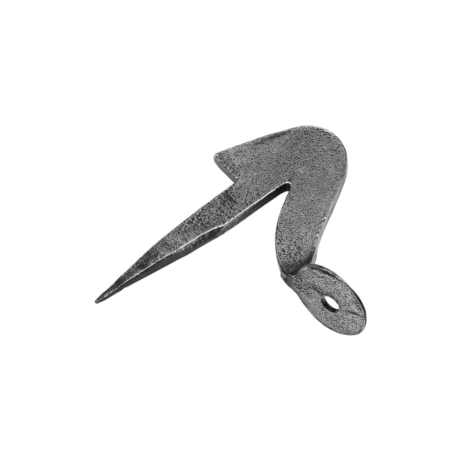 Standard Latch Keeper Pewter | Hand Forged Door Accessories