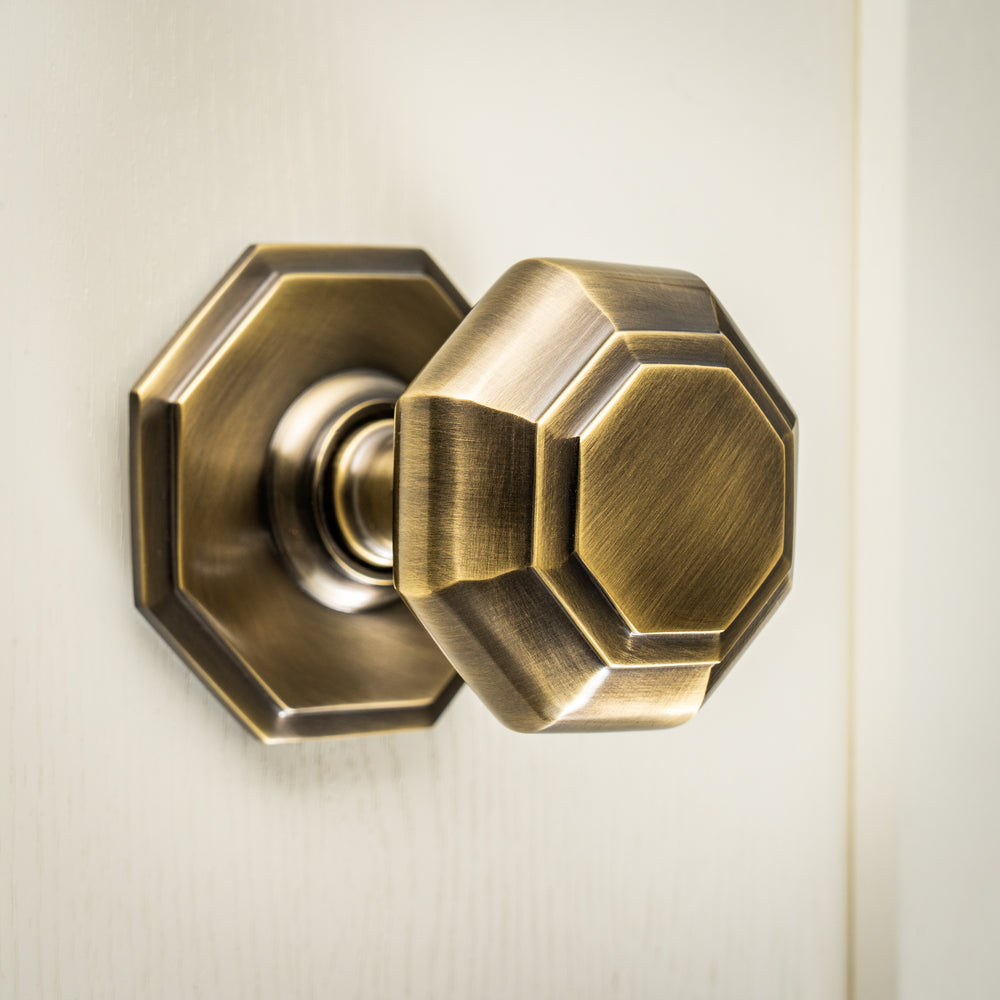 Art Deco Centre Door Knob | Front Door Pull Knobs