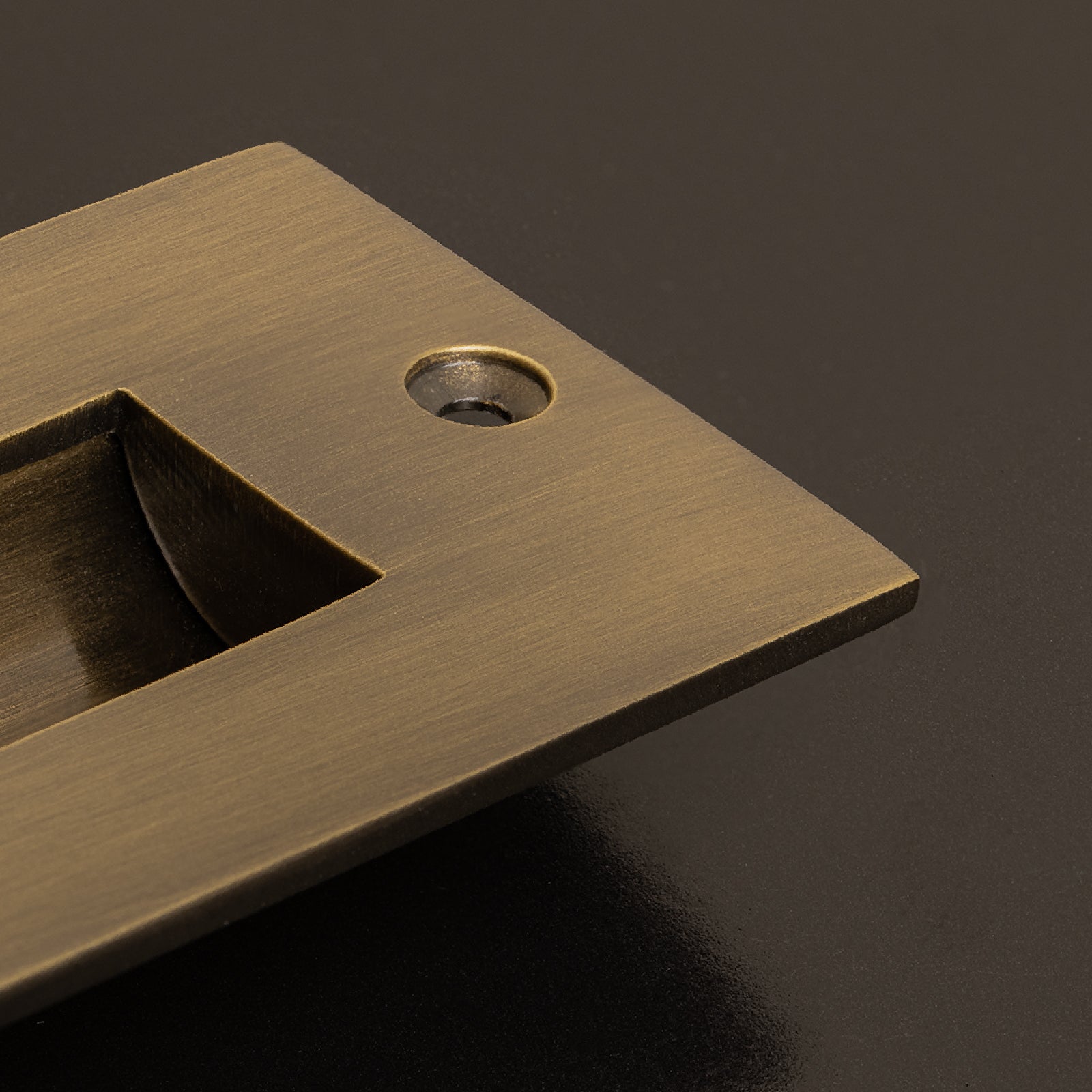 Traditional Flush Pull Handle | Sliding & Pocket Door Handles