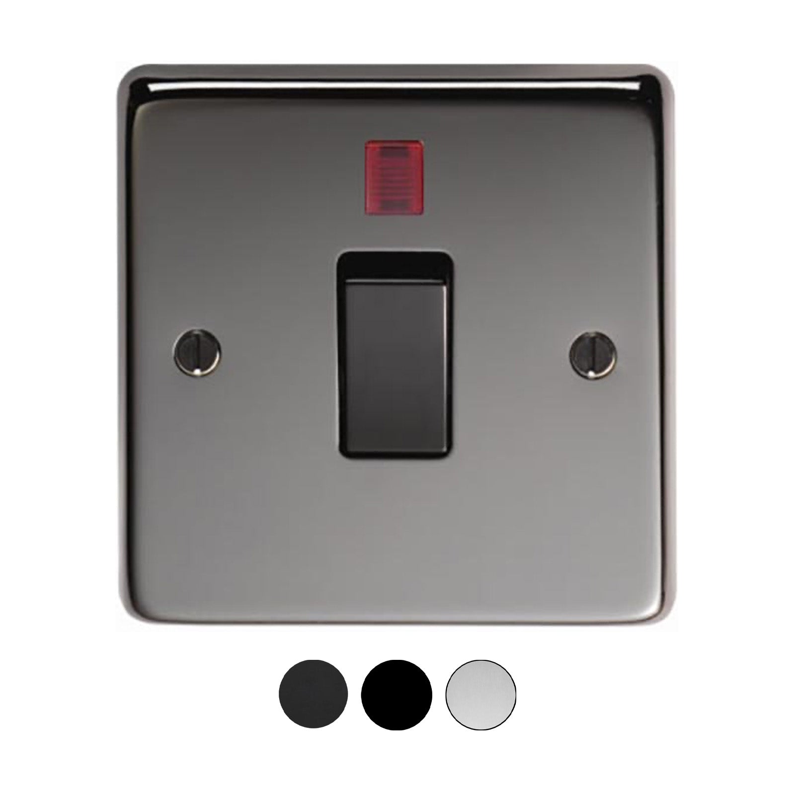 Single Switch + Neon | 3 Finishes | Suffolk Latch Company