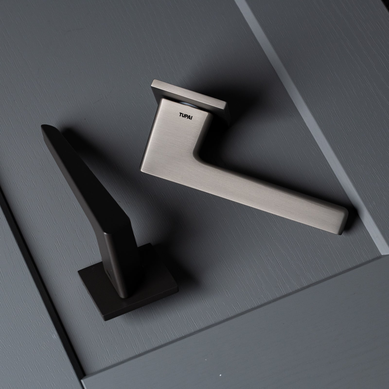 Montemuro Door Handle | Square Rose | Tupai | Suffolk Latch Company