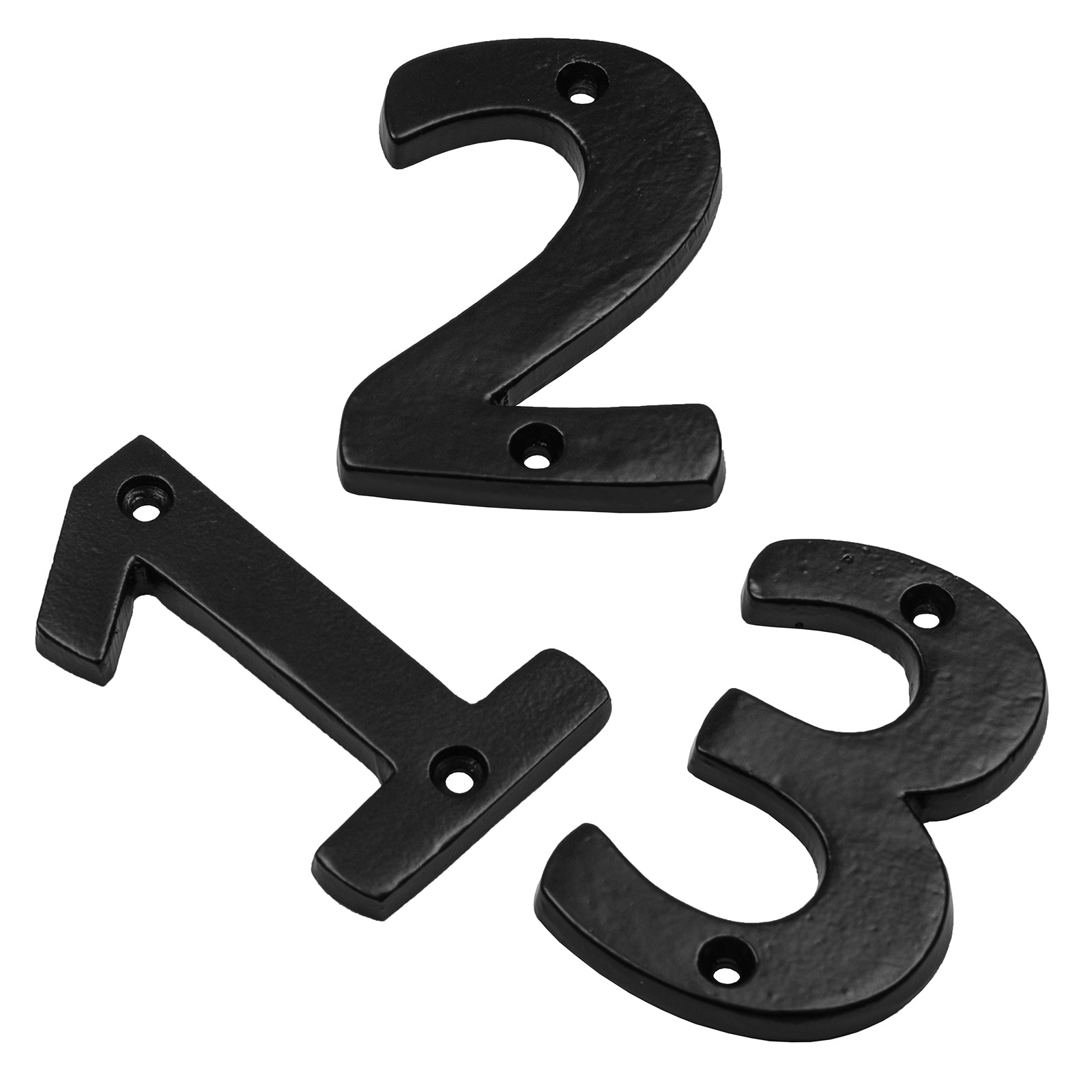 Black Door Numbers | Front Door Furniture | House Numbers