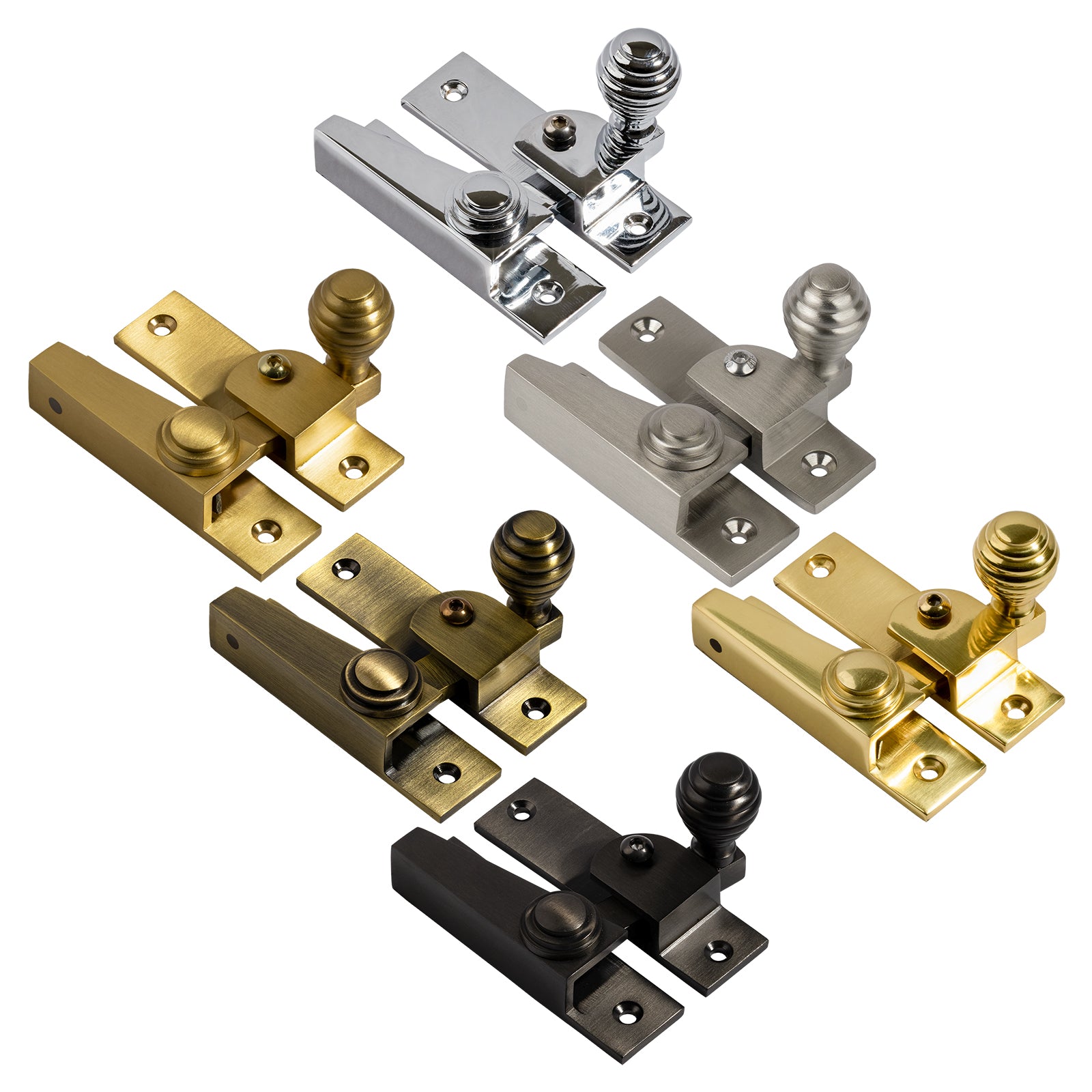 Ringed Hook Plate Sash Fastener Lock | Sash Window Fittings